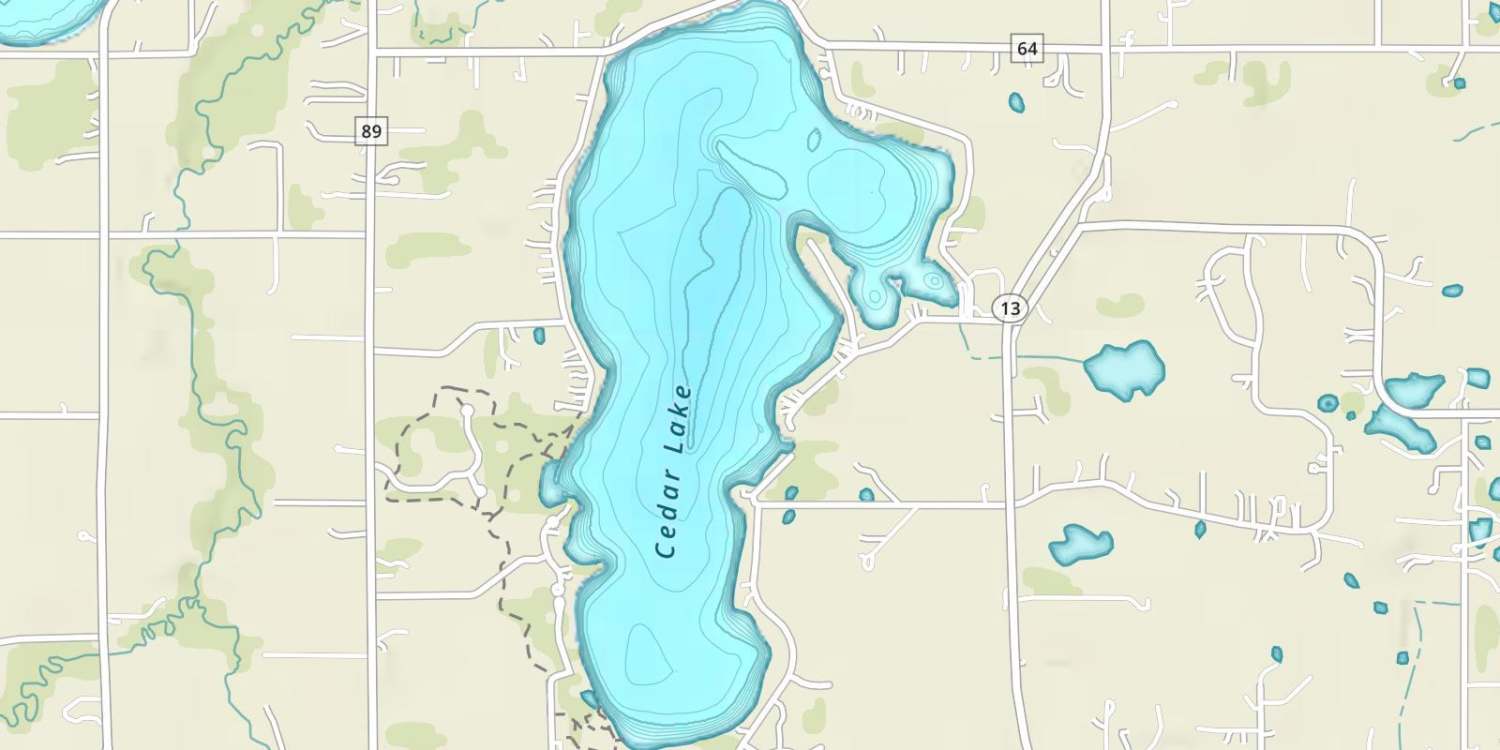 Cedar Lake Fishing Maps, Tips, Regulations, and Hot Spots | onX Fish App