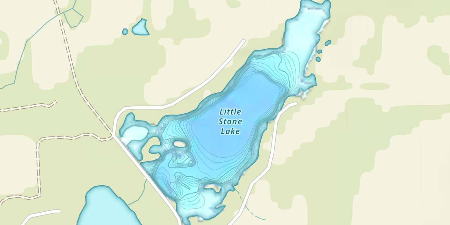 Little Stone Lake Fishing Maps, Tips, Regulations, and Hot Spots | onX ...