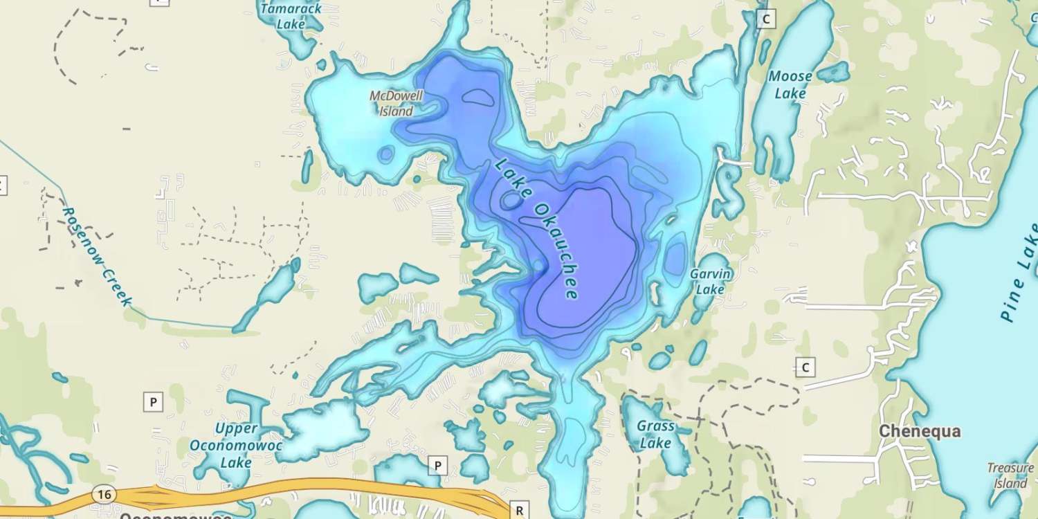 Okauchee Lake 85 Fishing Maps, Tips, Regulations, and Hot Spots | onX ...