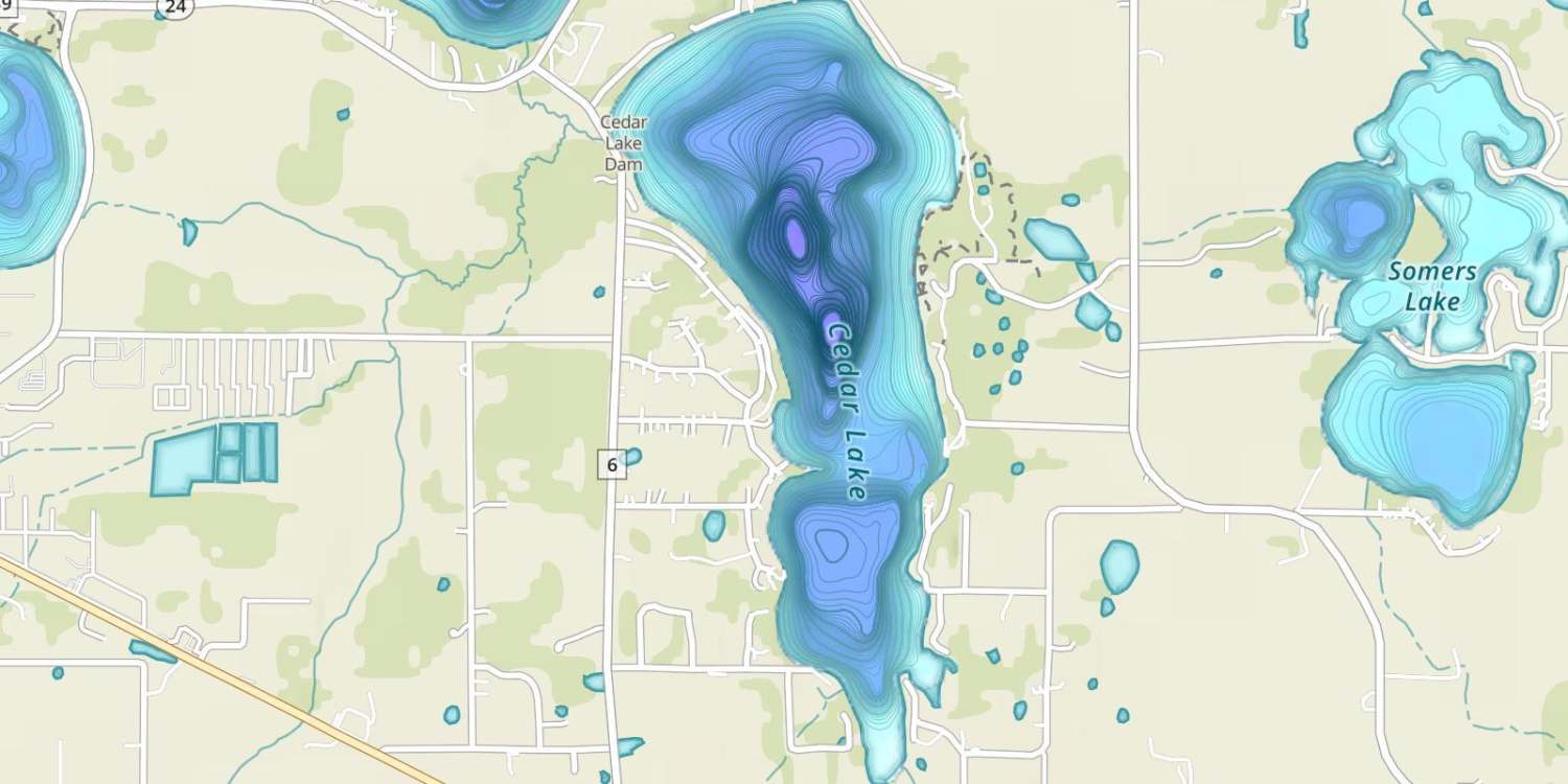 Cedar Lake Fishing Maps, Tips, Regulations, and Hot Spots | onX Fish App
