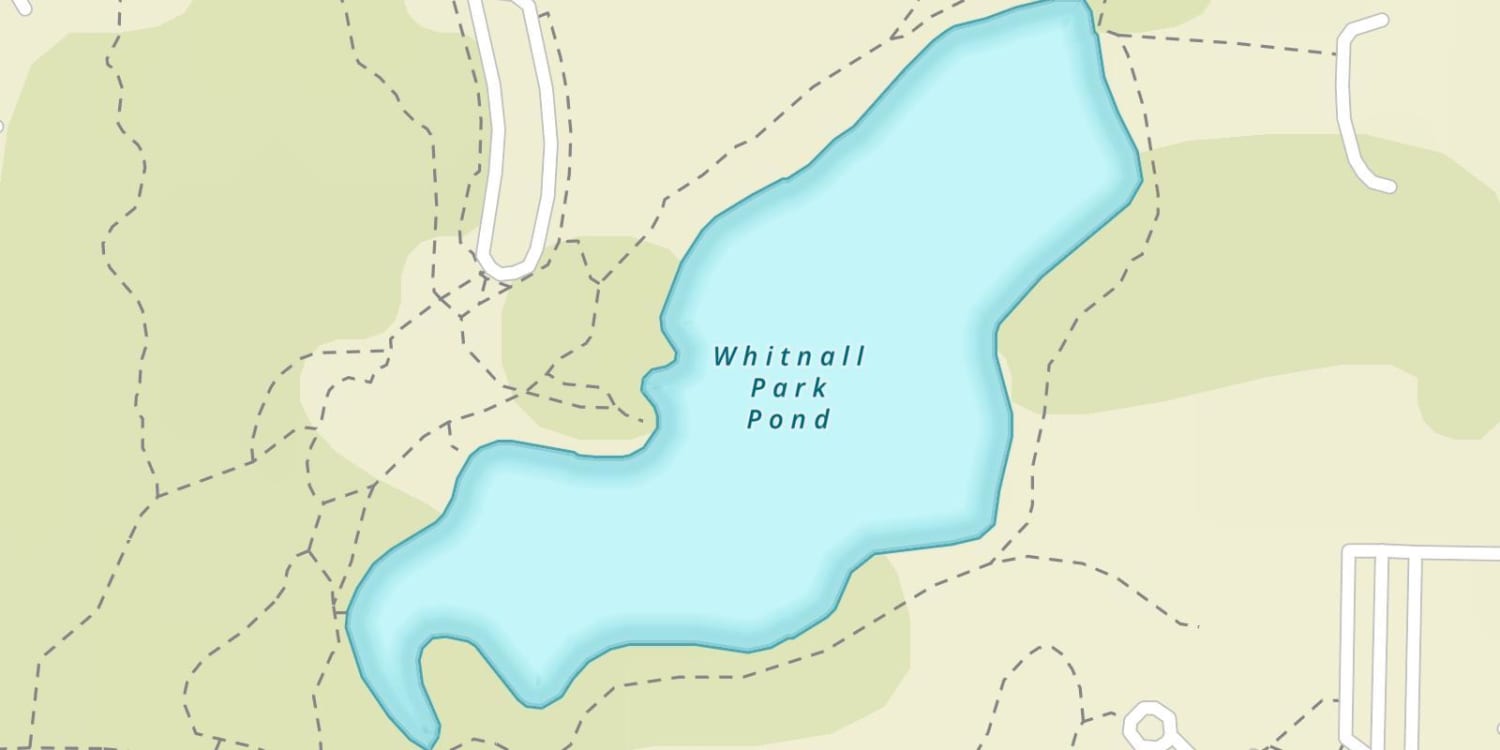 Whitnall Park Pond Fishing Maps, Tips, Regulations, and Hot Spots | onX ...