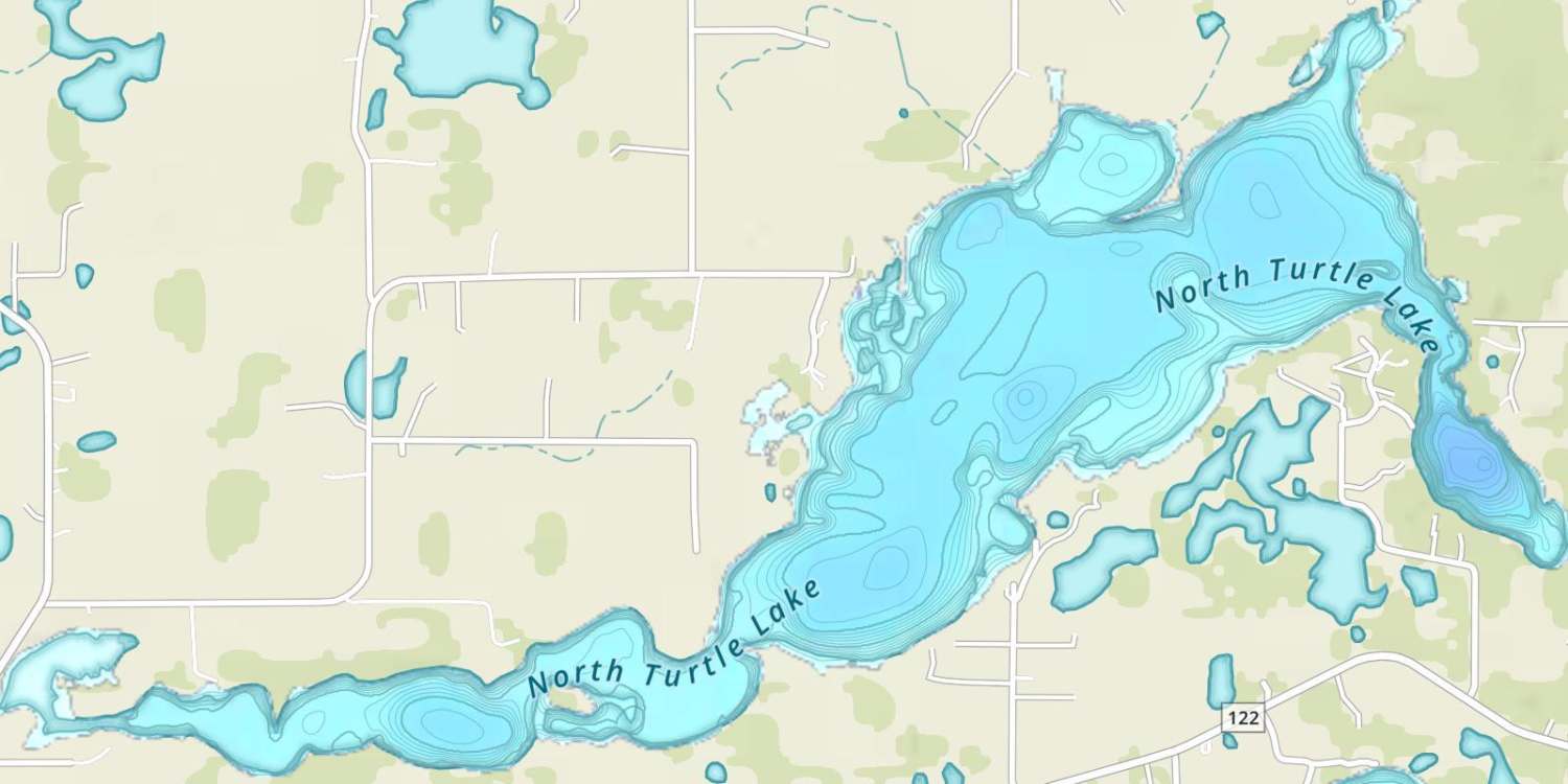 North Turtle Lake Fishing Maps, Tips, Regulations, and Hot Spots | onX ...