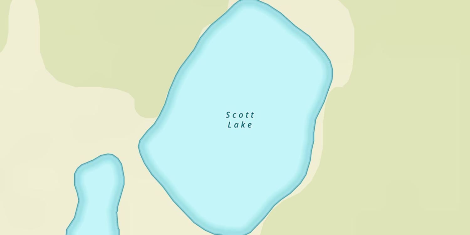 Scott Lake Fishing Maps, Tips, Regulations, and Hot Spots | onX Fish App