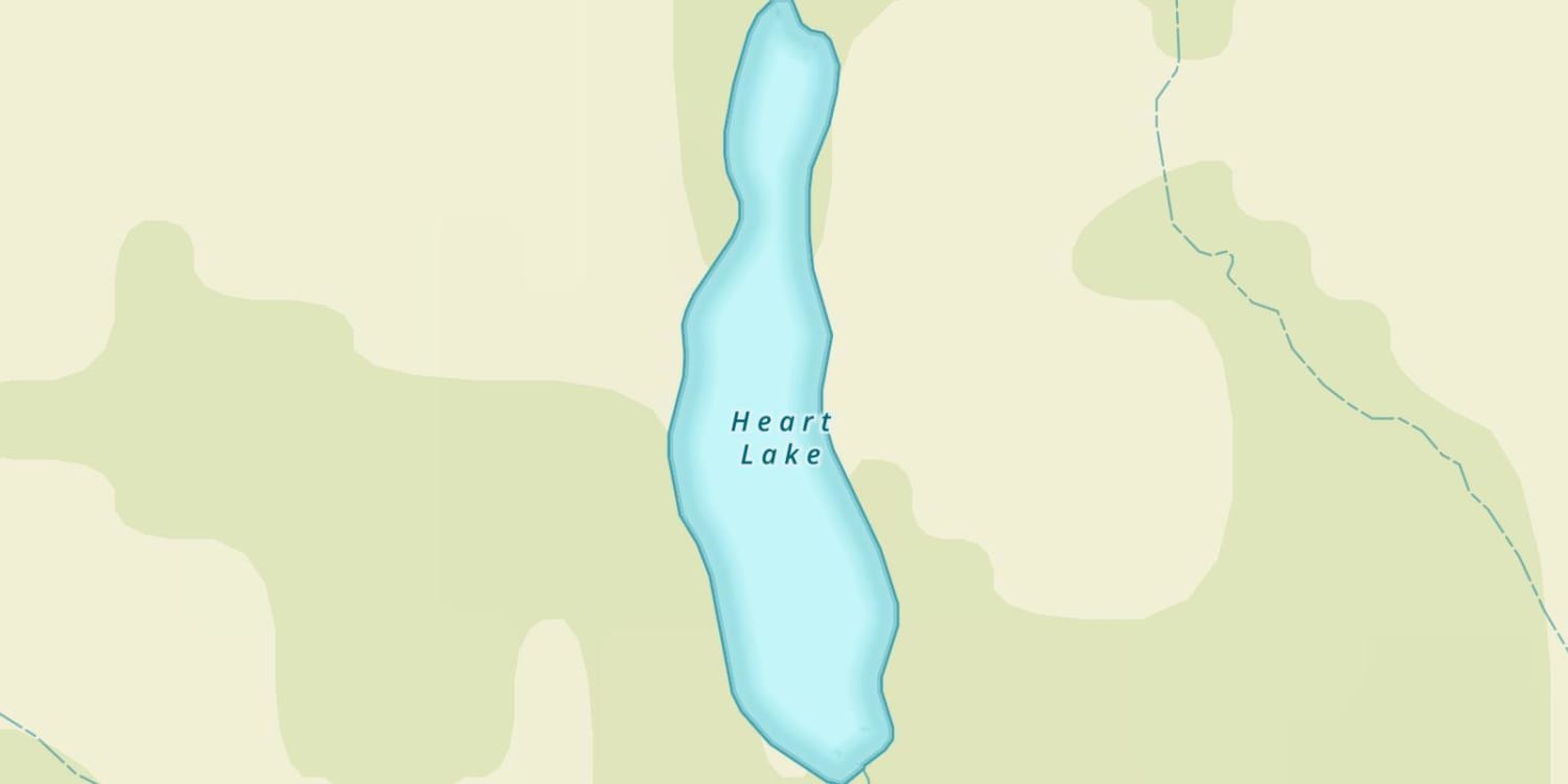 Heart Lake Fishing Maps, Tips, Regulations, and Hot Spots | onX Fish App