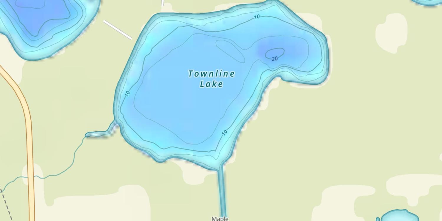 Townline Lake Fishing Maps, Tips, Regulations, and Hot Spots | onX Fish App