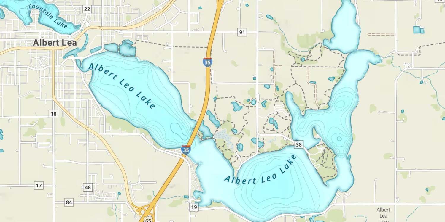 Albert Lea Lake Fishing Maps, Tips, Regulations, and Hot Spots | onX ...