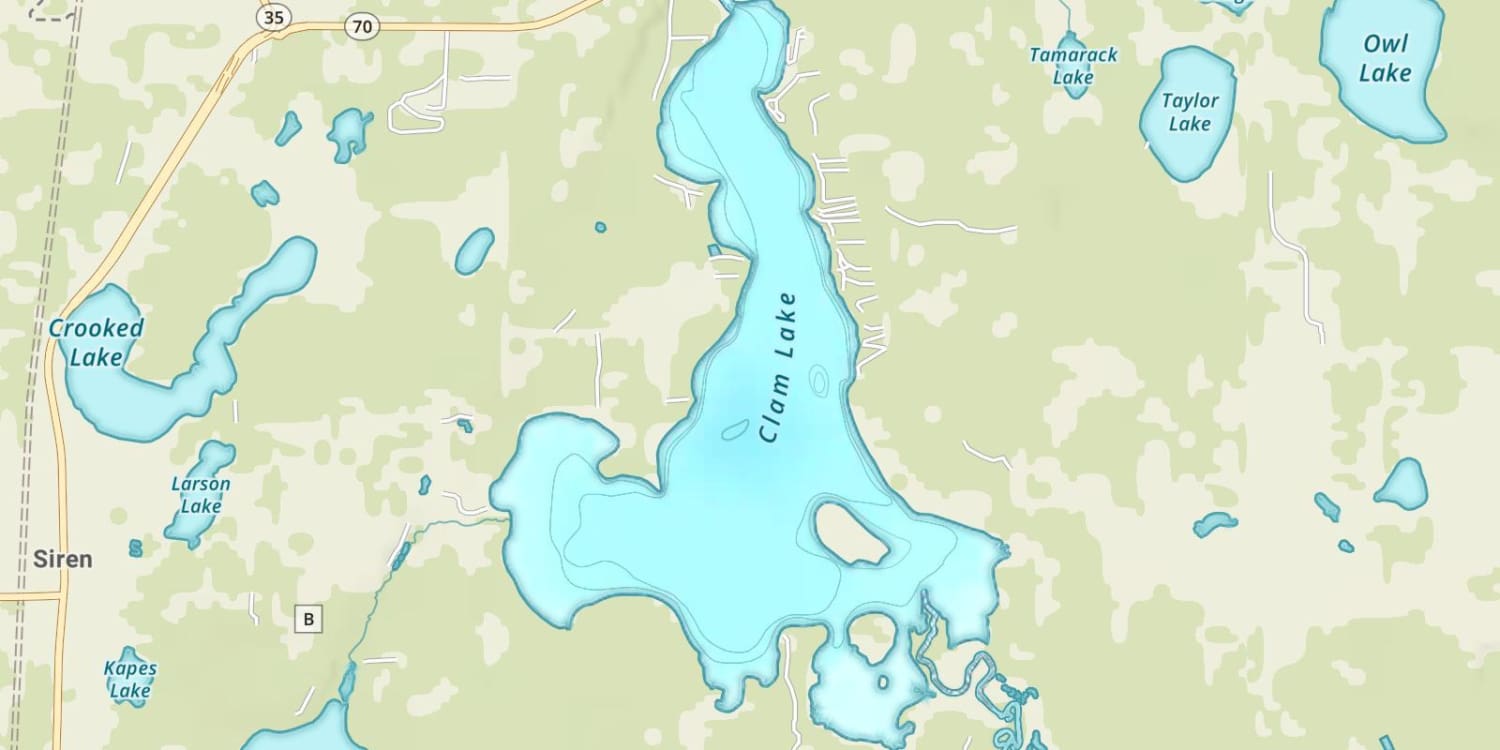 Clam Lake Fishing Maps, Tips, Regulations, and Hot Spots | onX Fish App