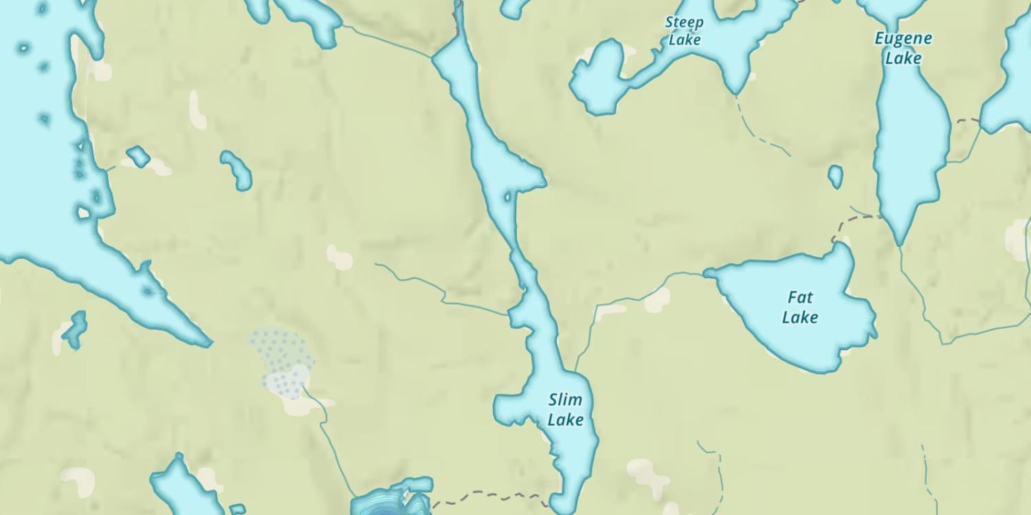 Slim Lake Fishing Maps, Tips, Regulations, and Hot Spots | onX Fish App