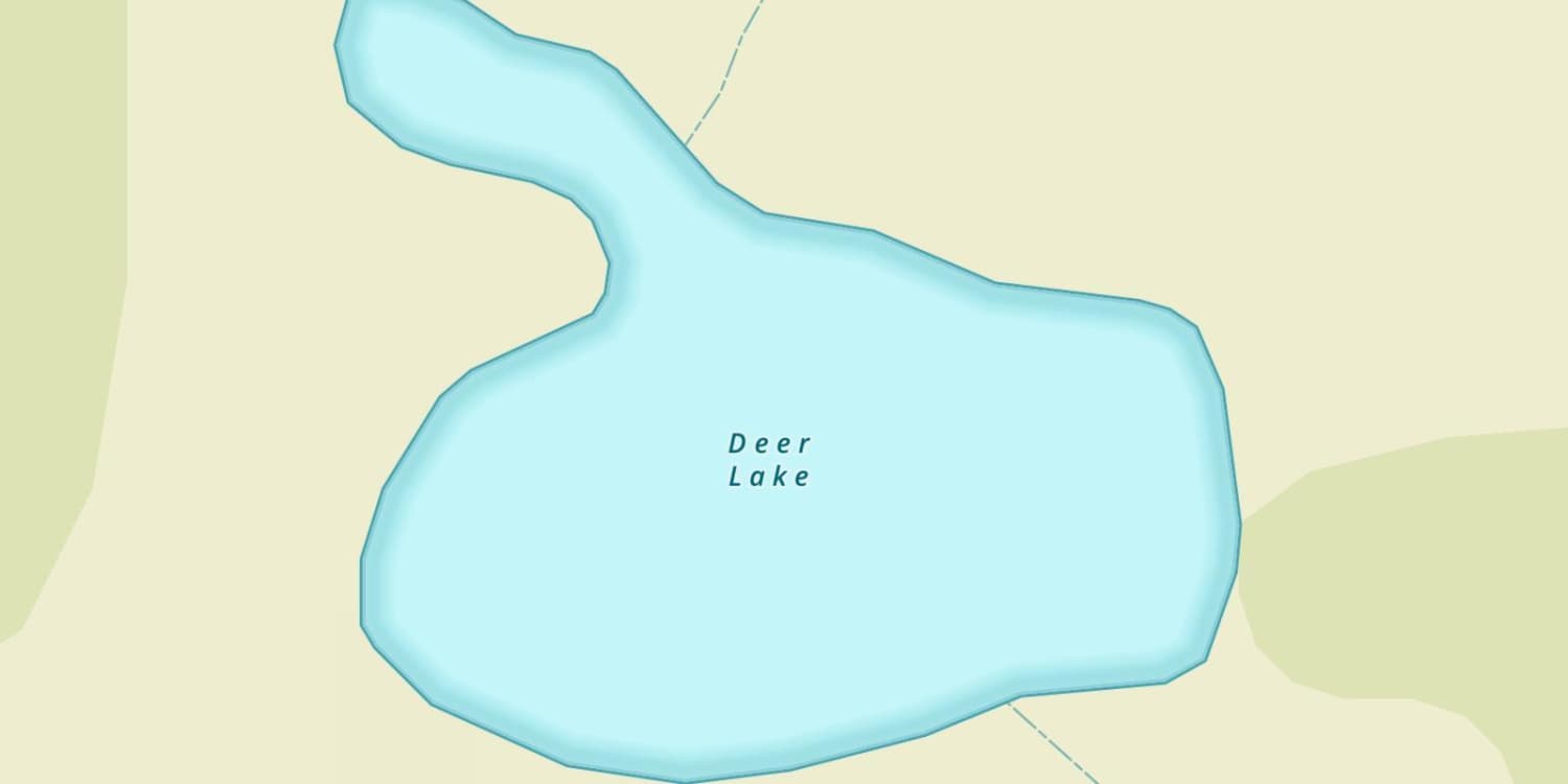 Deer Lake Fishing Maps, Tips, Regulations, and Hot Spots | onX Fish App