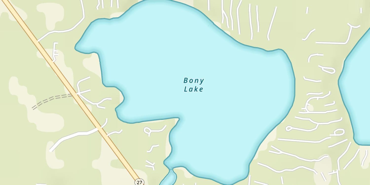 Bony Lake Fishing Maps, Tips, Regulations, and Hot Spots | onX Fish App