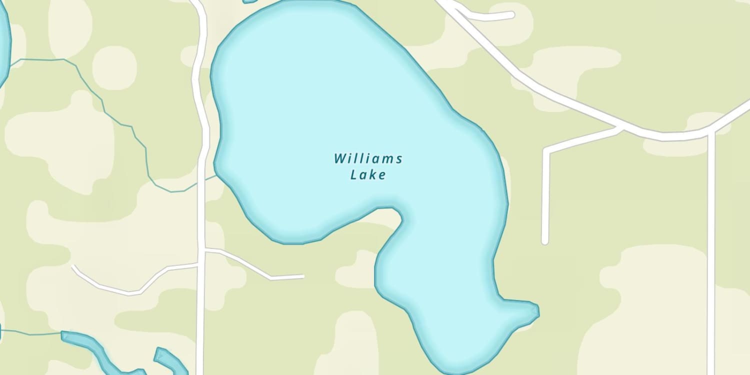 Williams Lake Fishing Maps, Tips, Regulations, and Hot Spots | onX Fish App