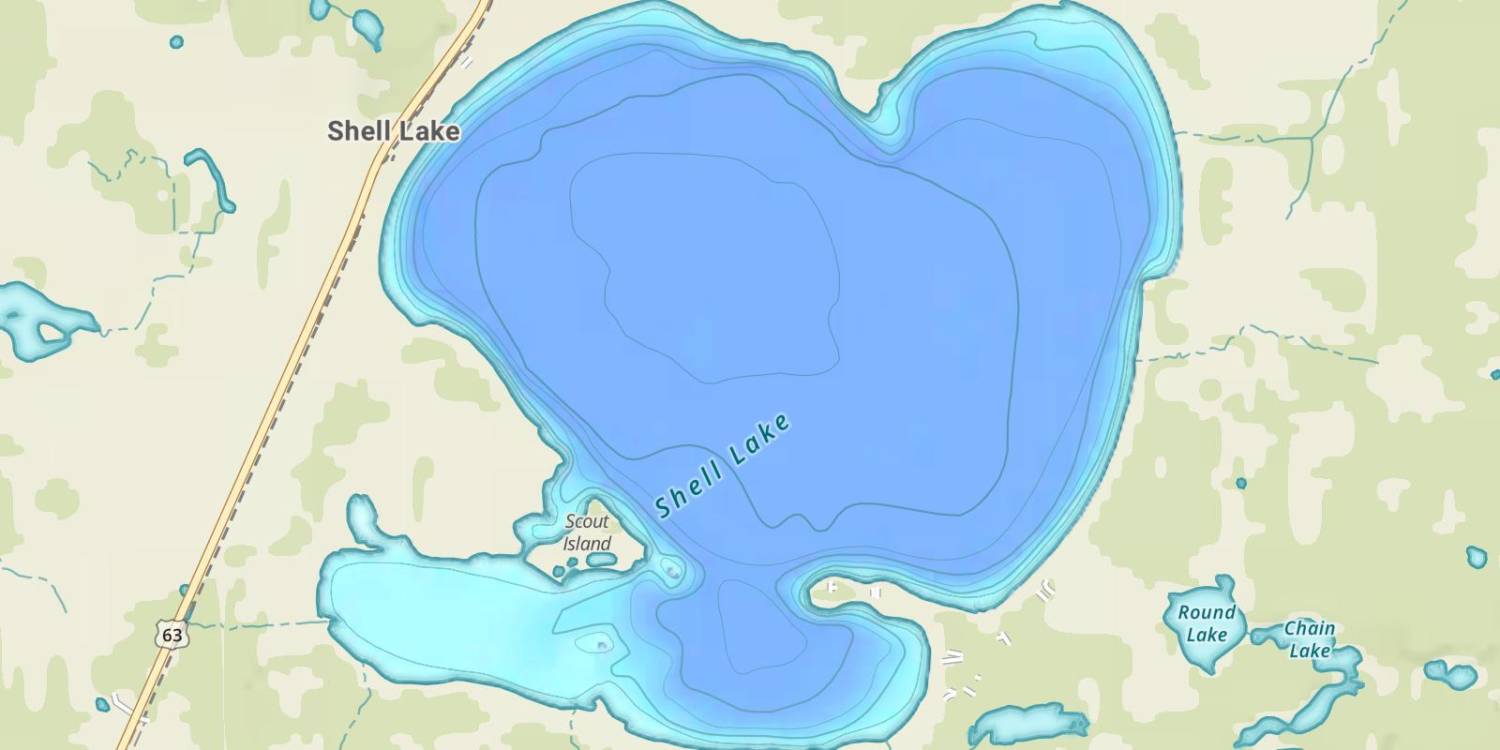 Shell Lake Fishing Maps, Tips, Regulations, and Hot Spots | onX Fish App