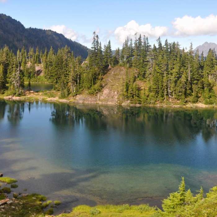 Chain Lakes Loop Hiking Trail | Map, Difficulty, Trail Status | onX