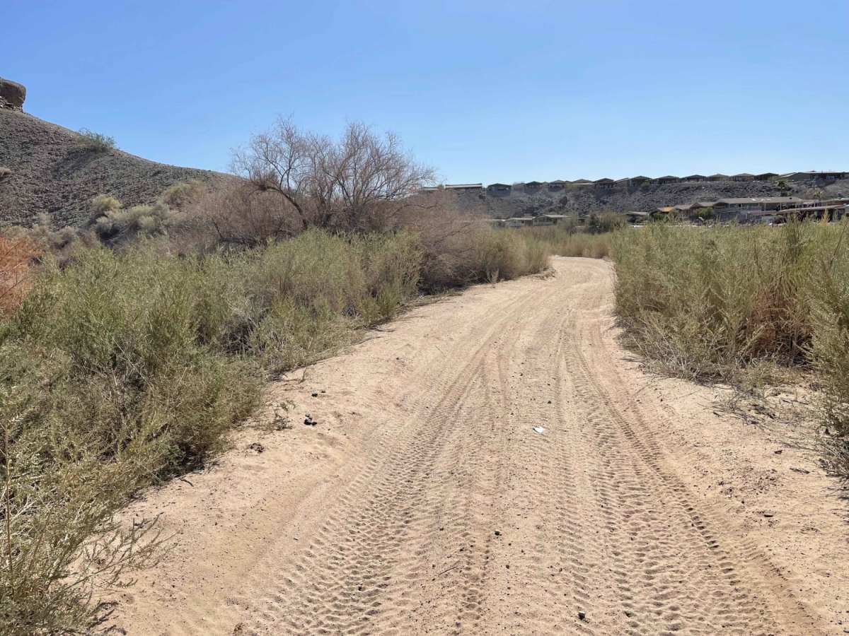 Alternate Imperial Dam/Hidden Shores AZ Peace Trail | Off-Road Trail ...
