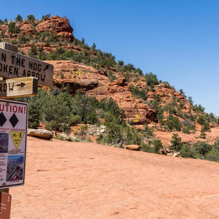 Broken Arrow Trail to Chicken Point Hiking Trail | Map, Difficulty, Trail Status | onX