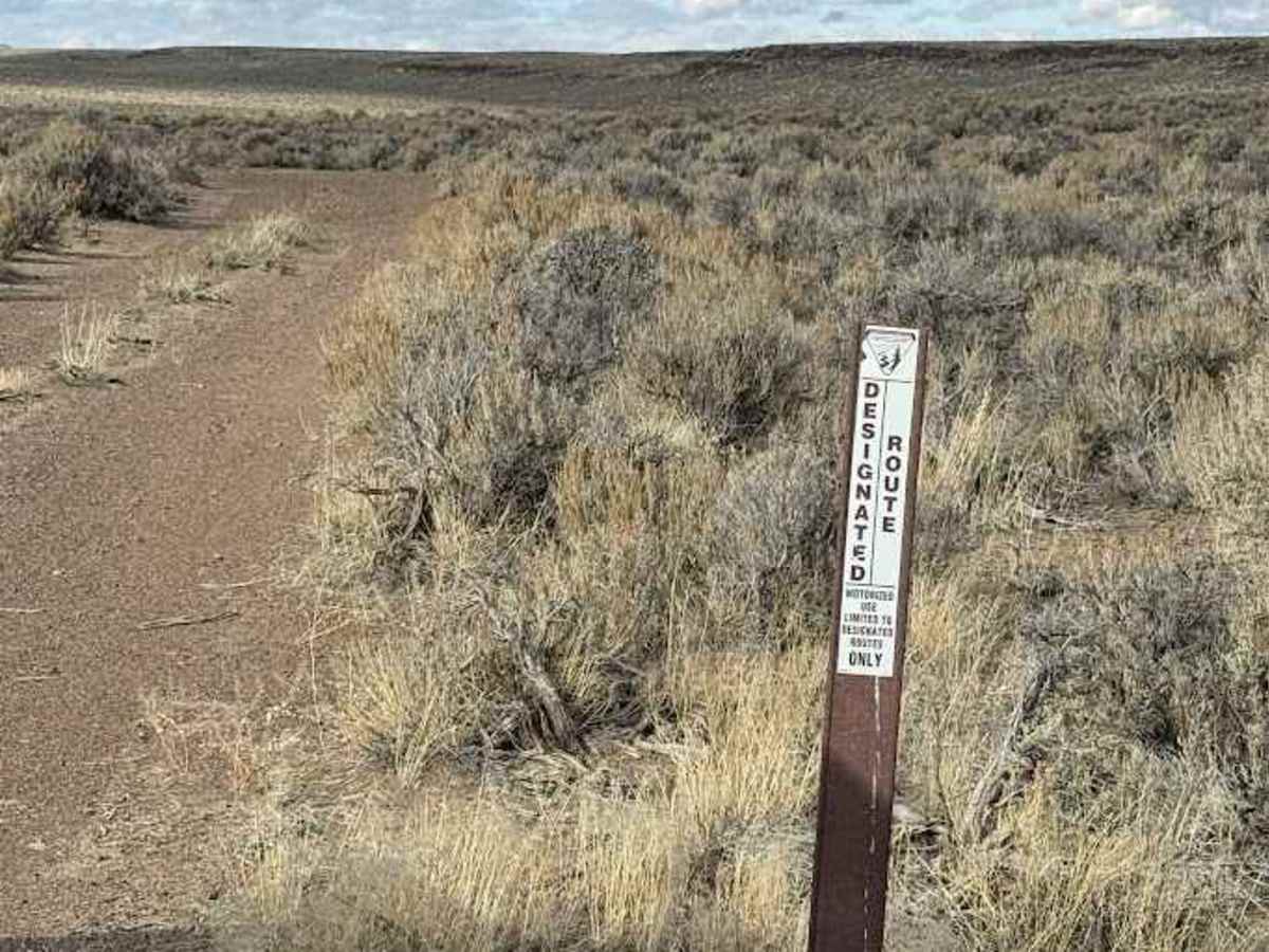 Flook Lake Bypass - Hart Mountain Antelope Refuge | Off-Road Trail Maps ...