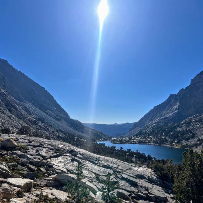 Merriam Lake via Piute Pass Hiking Trail | Map, Difficulty, Trail ...