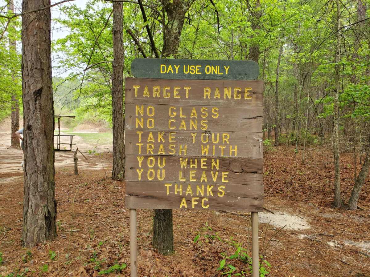 Primitive Camp and Shooting Range in Poison Springs WMA | Off-Road ...