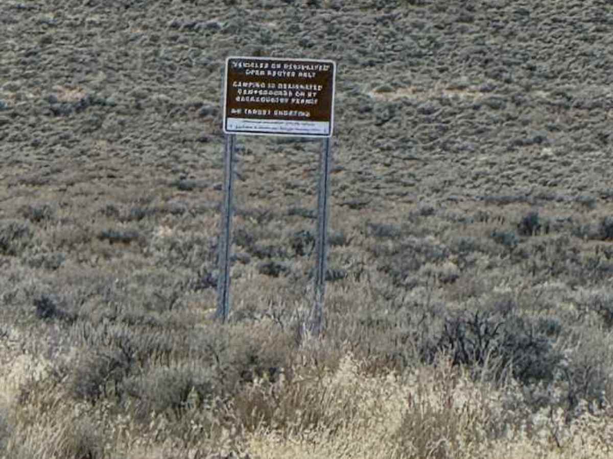 Flook Lake Bypass - Hart Mountain Antelope Refuge | Off-Road Trail Maps ...