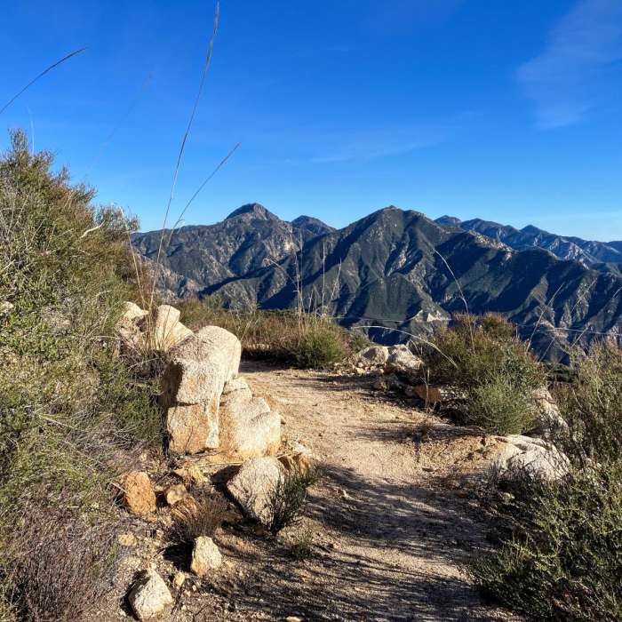 Mt. Gleason via Condor Peak Trail Hiking Trail | Map, Difficulty, Trail ...