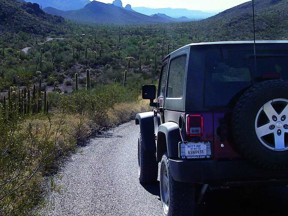 Organ Pipe Cactus Nat. Monument | Off-Road Trail Maps, Difficulty ...
