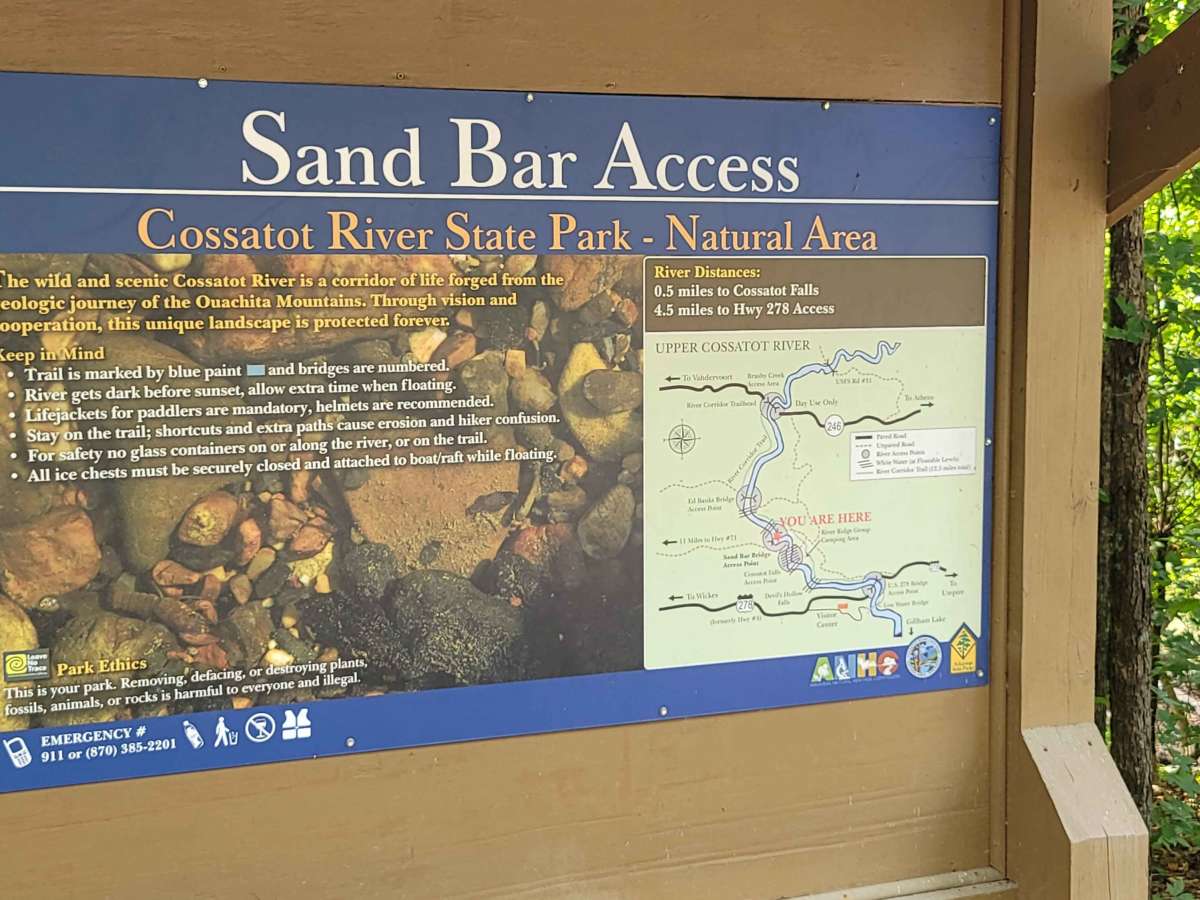 Cossatot River Campgrounds Route | Off-Road Trail Maps, Difficulty ...