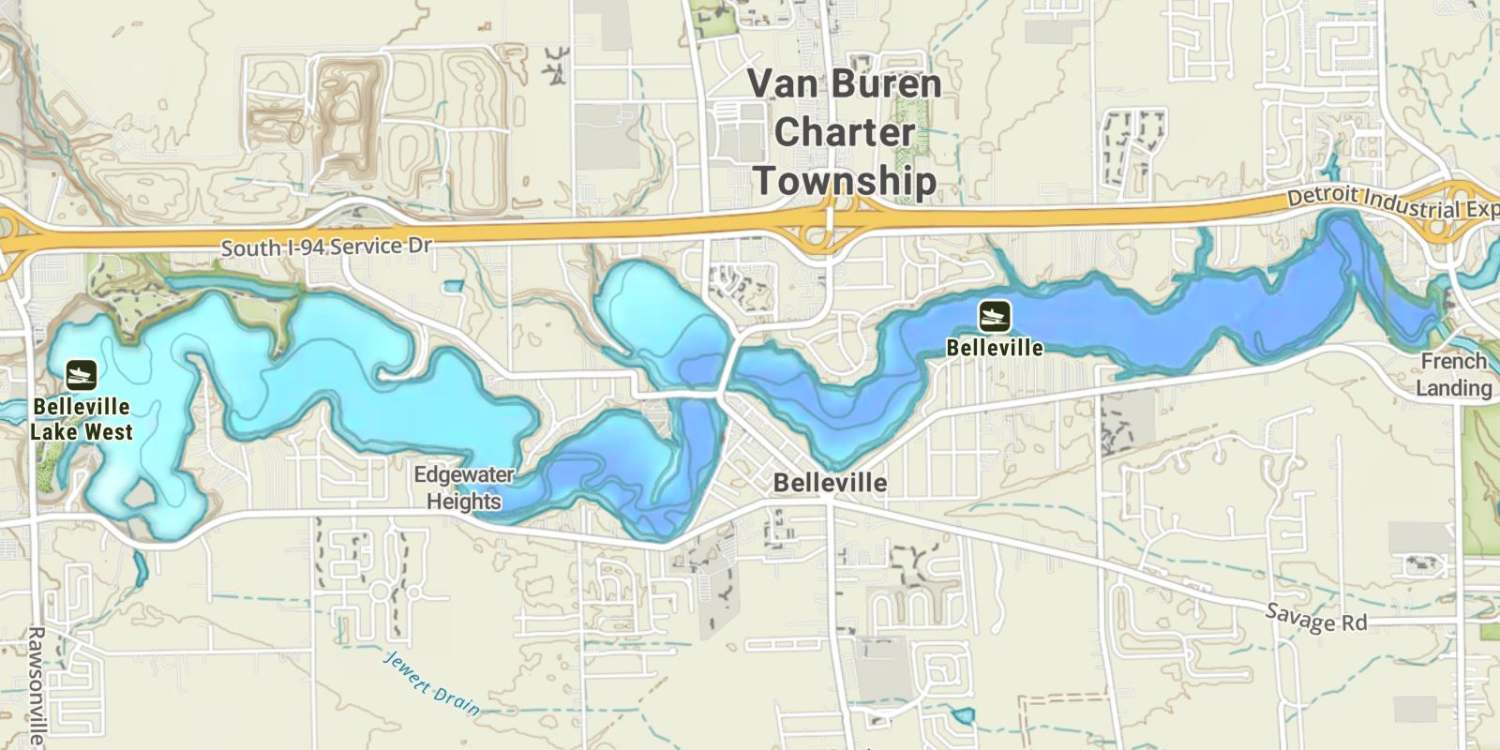 Belleville Lake Fishing Maps, Tips, Regulations, and Hot Spots | onX ...