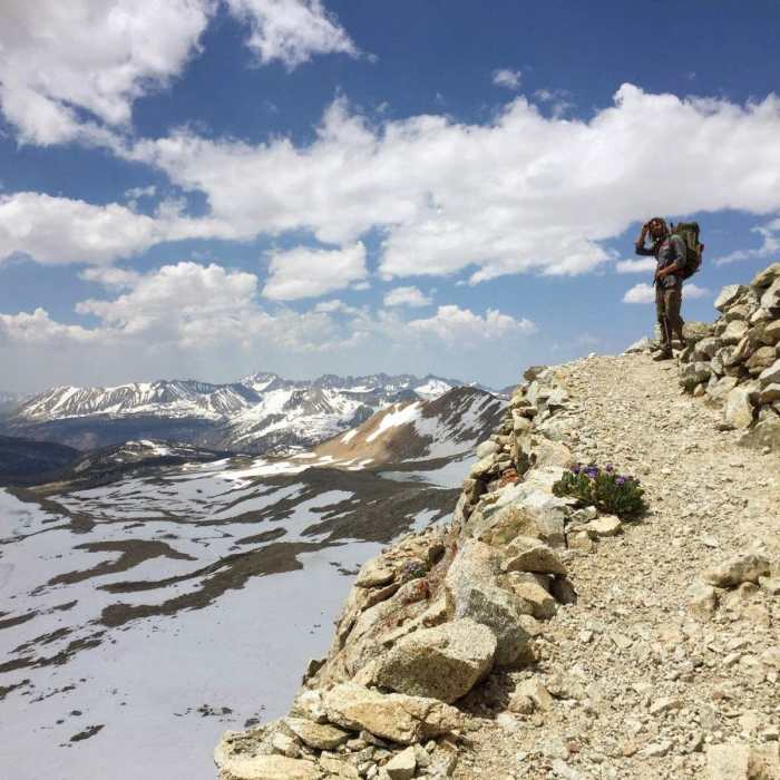 Shepherd Pass to Baxter Pass Hiking Trail | Map, Difficulty, Trail Status | onX