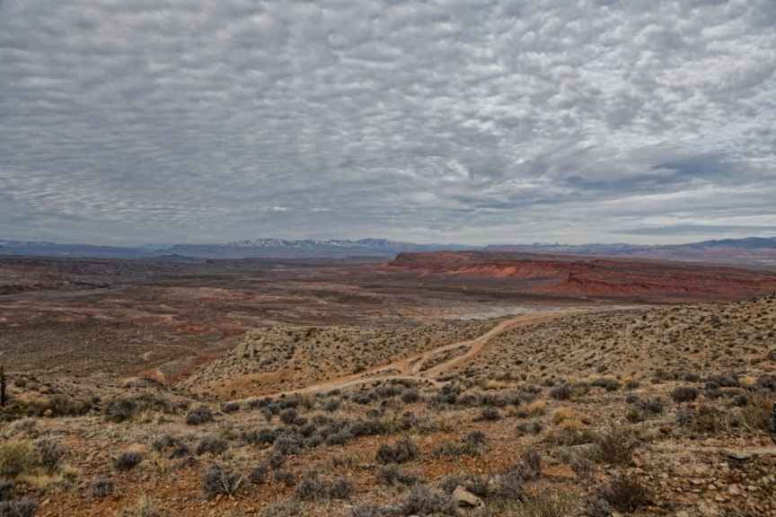 Honeymoon Trail - Hurricane Cliffs, Arizona : Off-Road Trail Map ...
