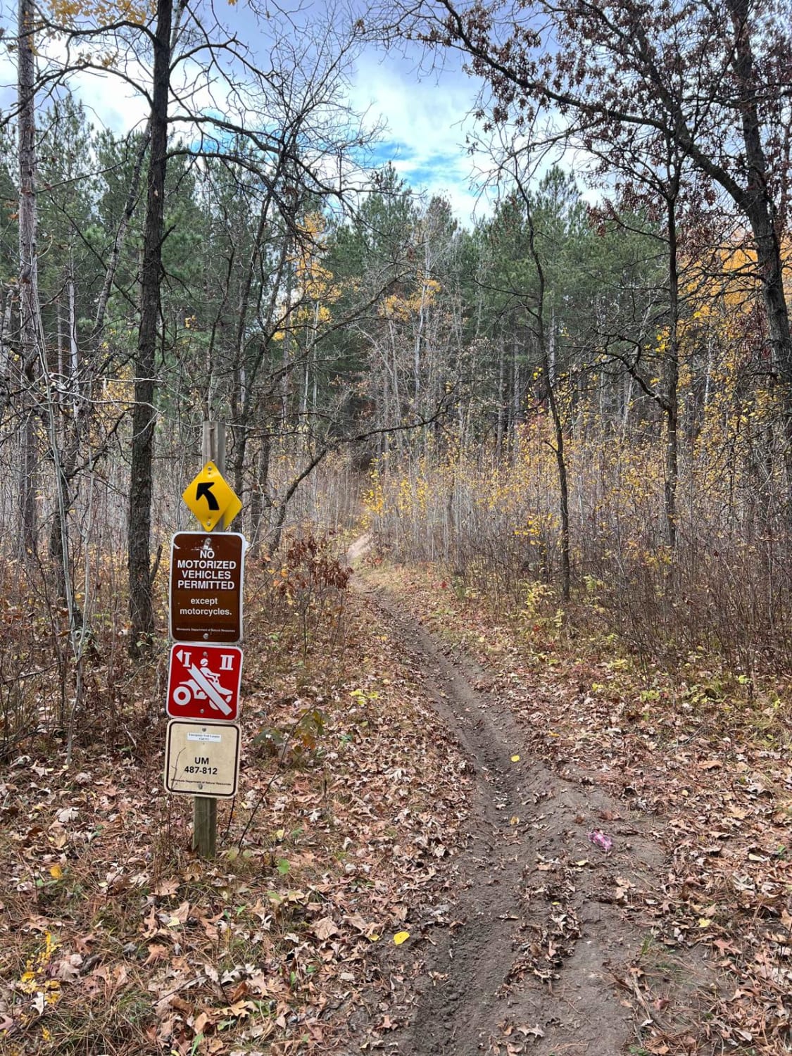 Huntersville Western Single Track Loop, Minnesota : Off-Road Trail Map ...