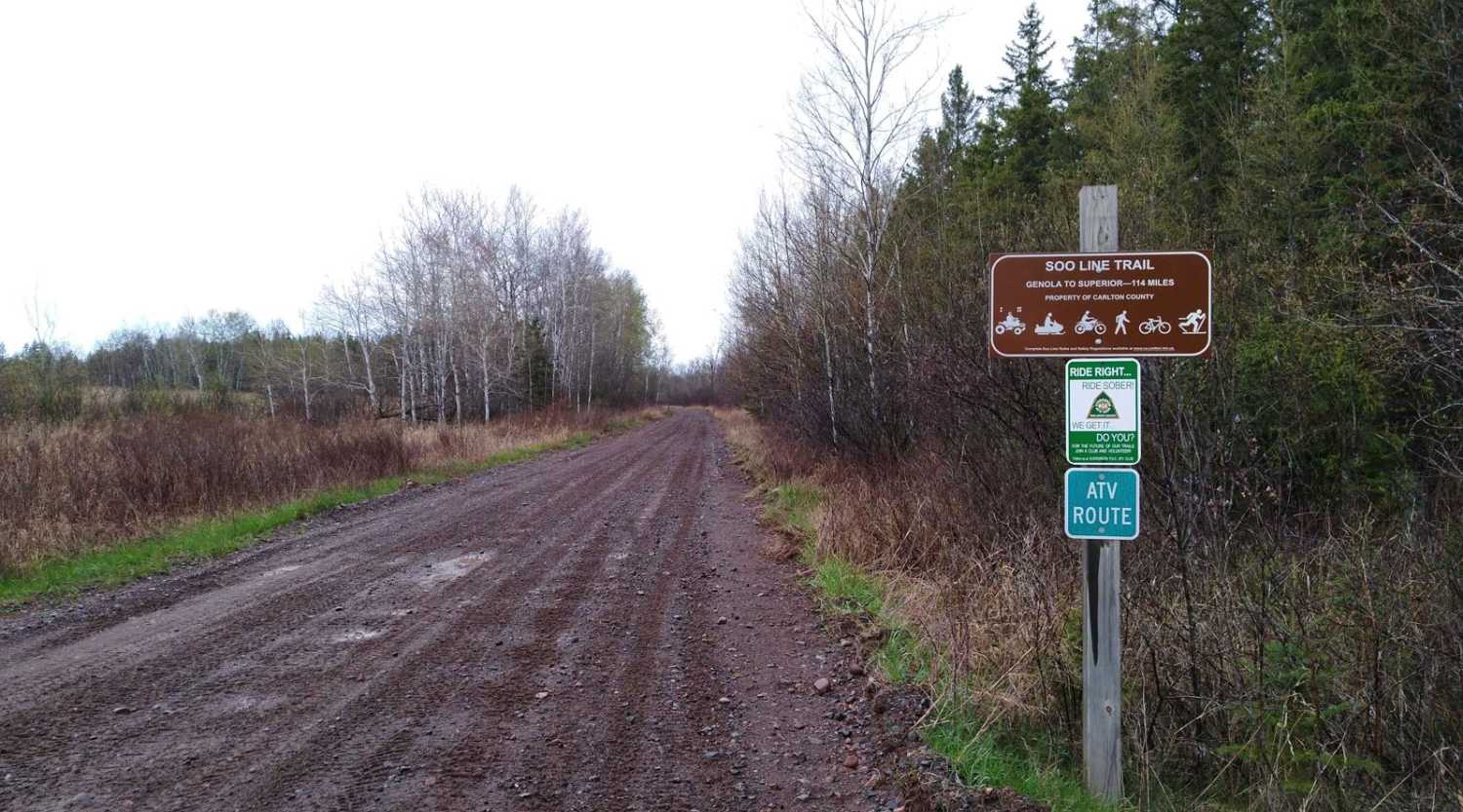 Moose Lake to Kettle River, Minnesota : Off-Road Trail Map & Photos ...