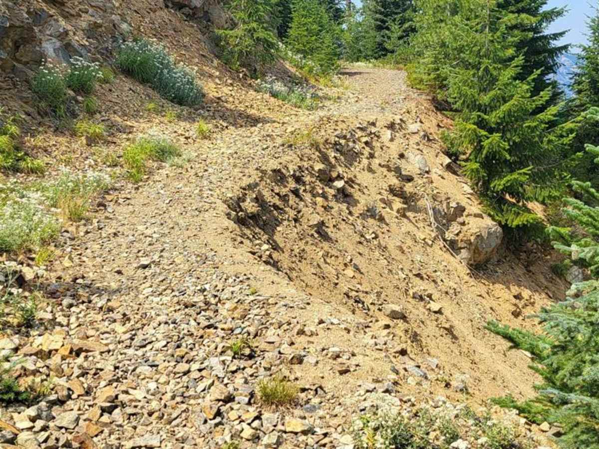 Hawkins Mountain Overlook (washout) | Off-Road Trail Maps, Difficulty ...